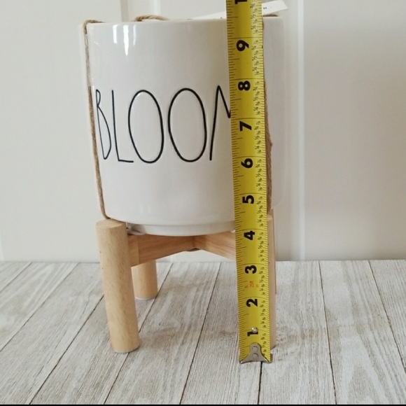 Rae Dunn | Accents | Rae Dunn Home Planter Wood Stand | Poshmark